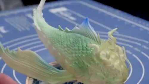 模型:用黏土和环氧树脂还原古庙和守护者西洋镜