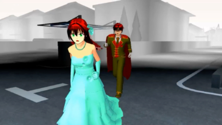 樱花校园模拟器:吸血鬼追赶小舞!_樱花校园模拟器