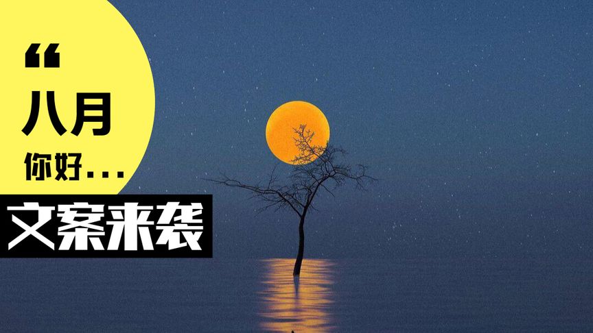 八月文案 | 适合8月发的热搜文案来啦!