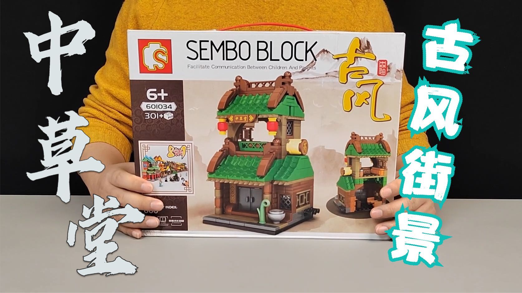 中国几千年的研究都在这个店铺里,古风建筑-中草堂