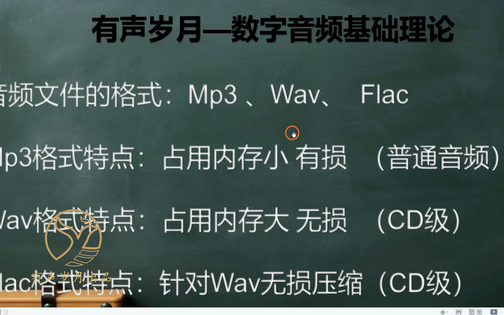 数字音频认知|第5集:数字音频格式1