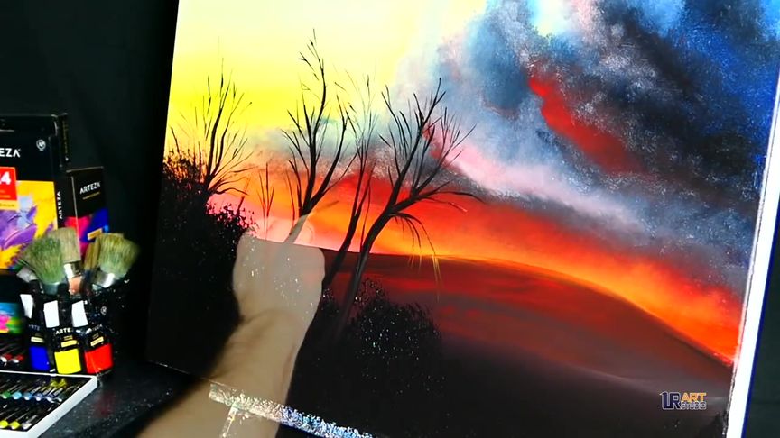 绘画使人安静:简单而缓慢的风景画教程