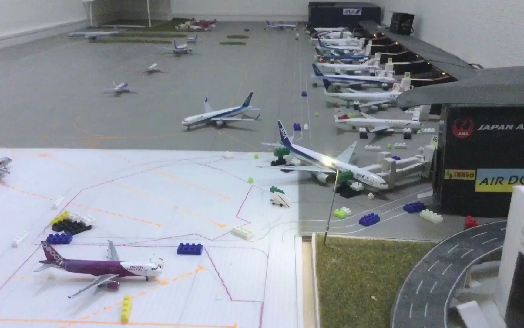 硬核地勤-模型机场定格动画