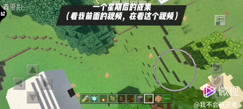 我的世界,自己动手做的建筑