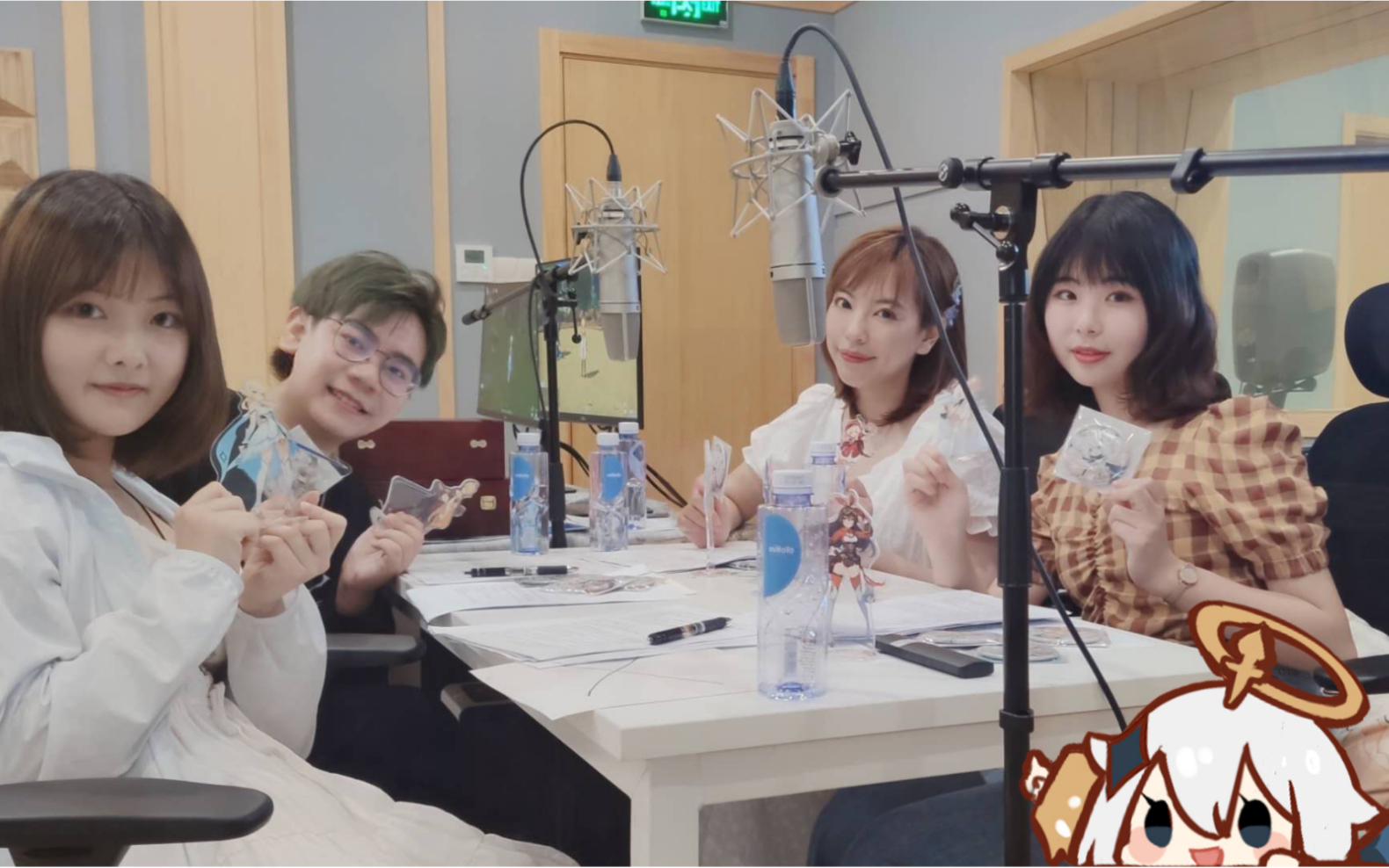 原神手游,声优小剧场之蒙德茶会,第一期一众声优降临提瓦特大陆,开始...