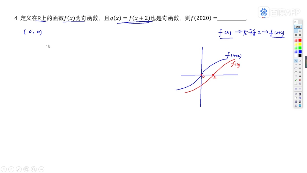 双重对称性函数对称性和周期性秒杀