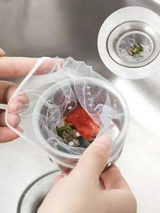 一次性水槽过滤网,孔密细腻,轻松阻挡各种细小杂物,方便实用#过滤网 #...
