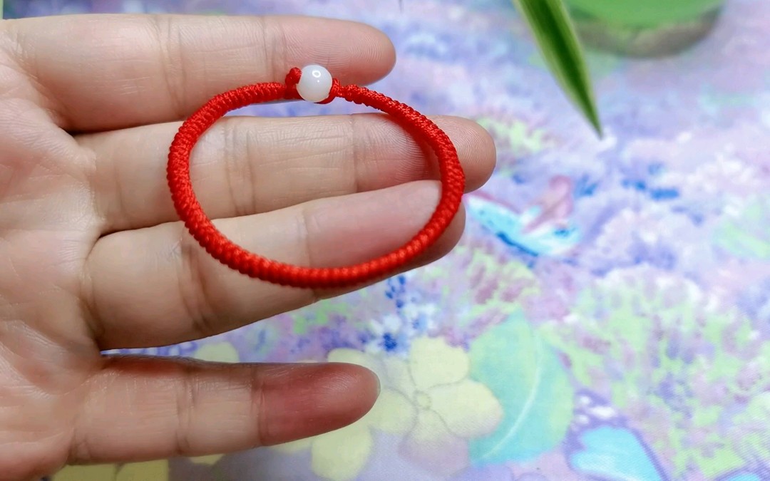 [编绳教程]金刚结手绳,一步步教你。