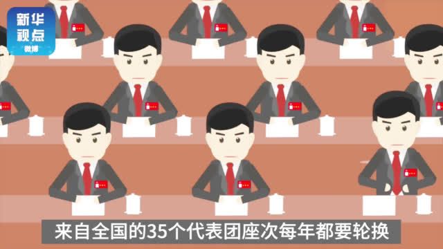 全国人代会上,代表们的座位如何排?