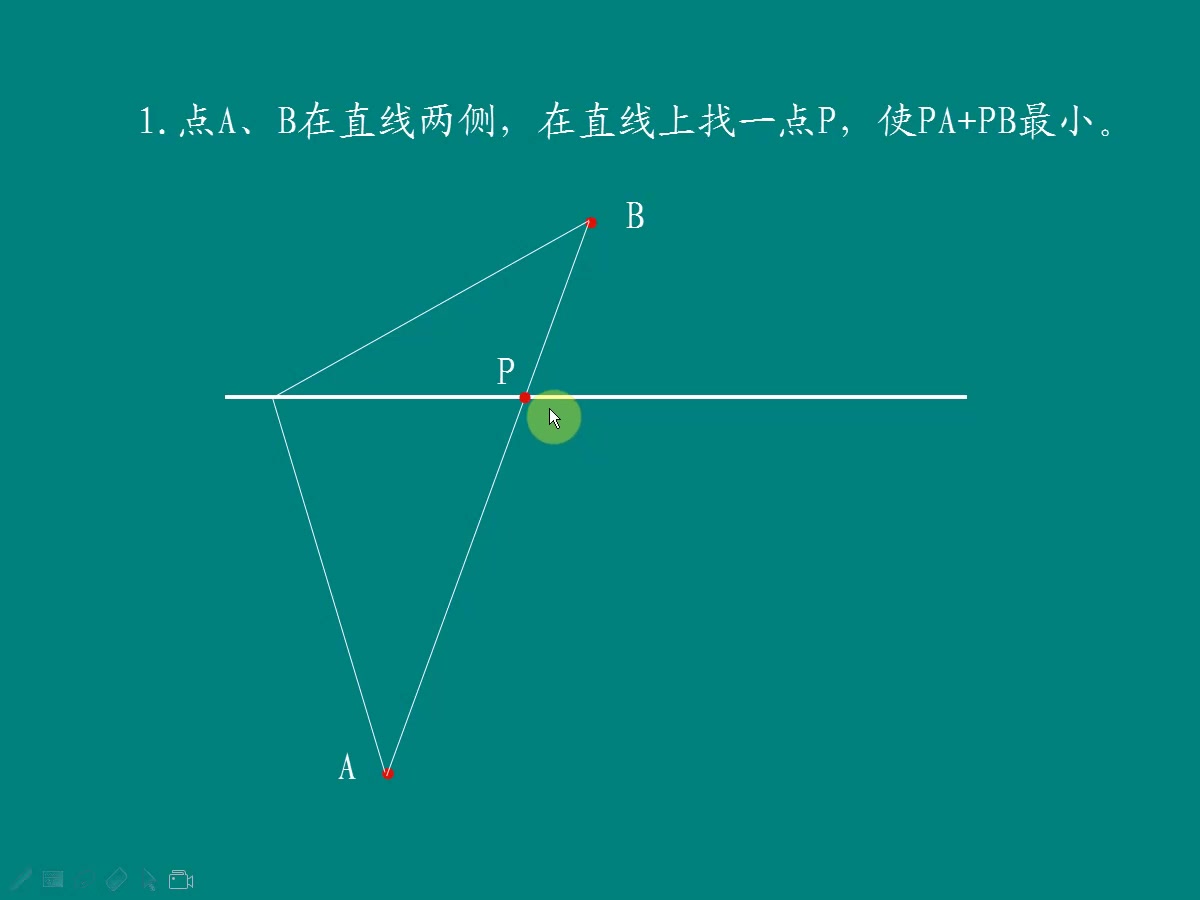 求线段之和最小值与线段之差最大值不难