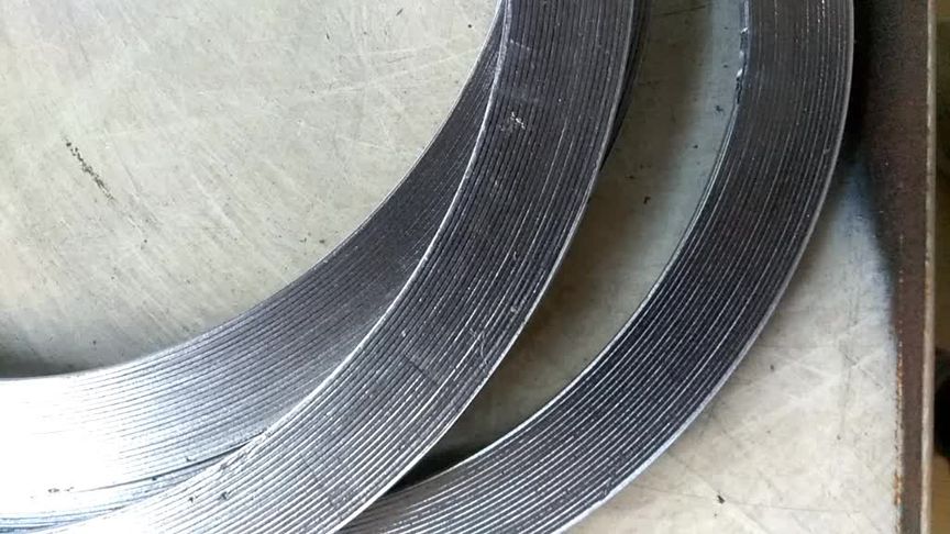 金属缠绕垫片不锈钢带环缠绕垫