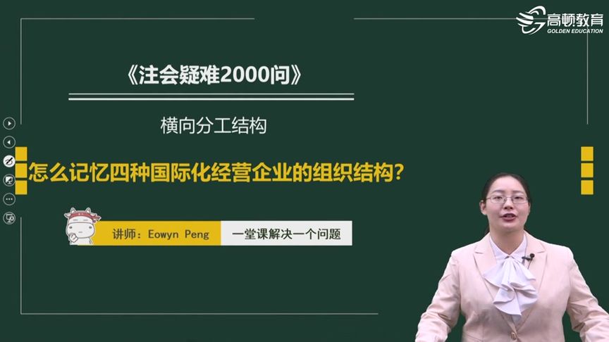 怎么记忆四种国际化经营企业的组织结构?
