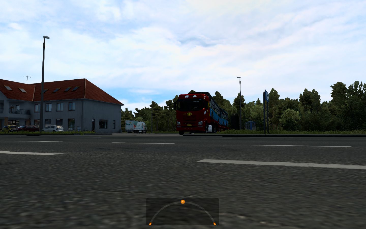 ...运输宇通E10行驶在前苏联加盟共和国的路上| Euro Truck Simulator 2 |