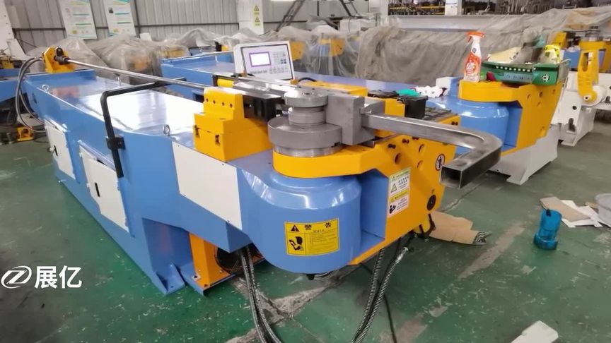 不锈钢方管液压弯管机厂家试机,一次成型,无毛刺 #不锈钢管弯