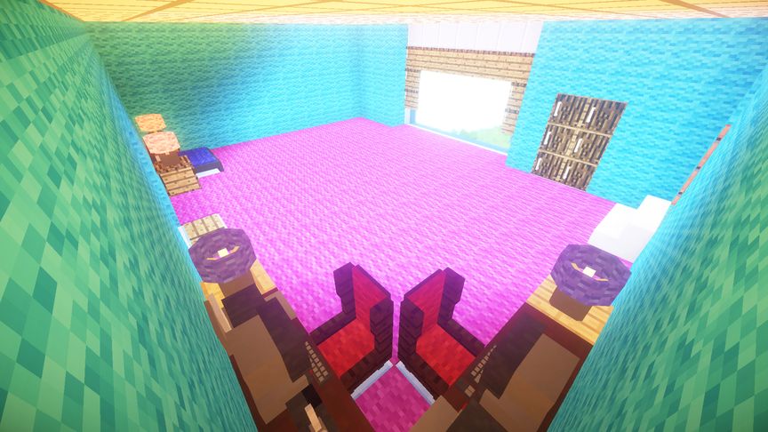 我的世界:耗时一星期,玩家自制住宅楼,住起来感觉怎么样呢?