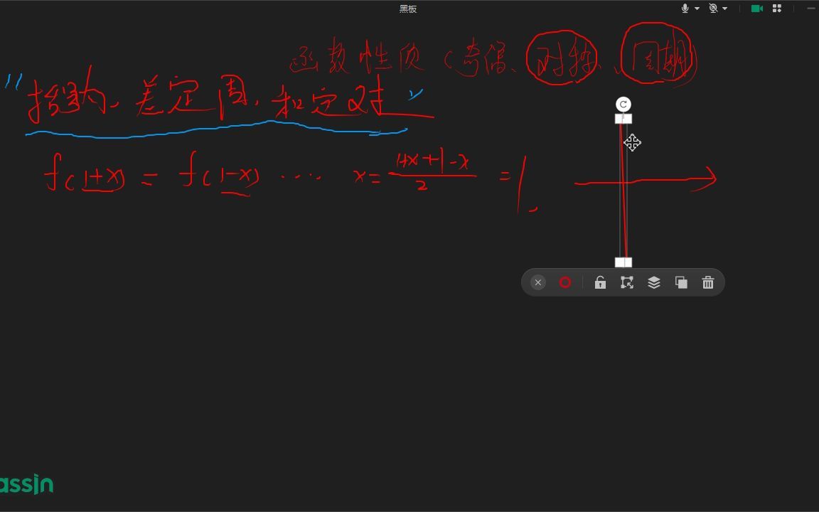 函数对称性和周期性基础