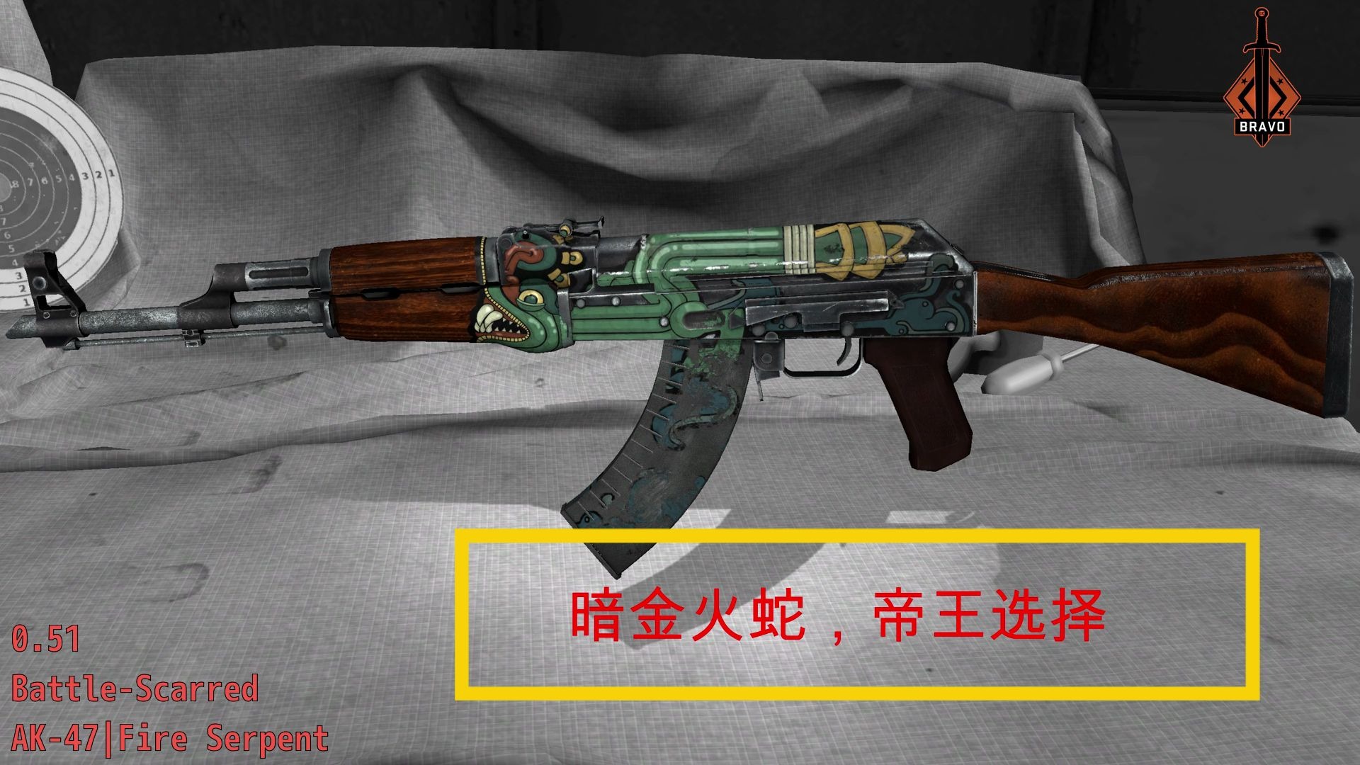 【CSGO皮肤科普】AK47全皮肤展示,AK47外号大全,AK47全磨损展示