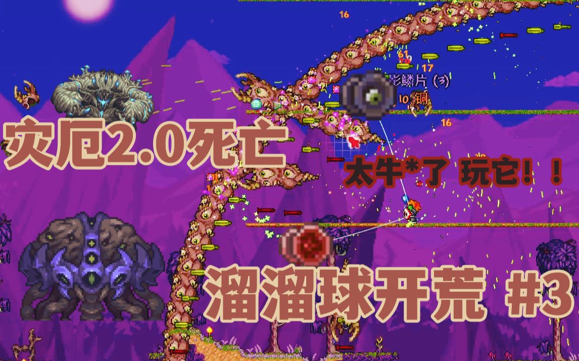 【泰拉瑞亚】#3 我太爱溜溜球了 好玩~ 灾厄2.0〖纯〗溜溜球战士