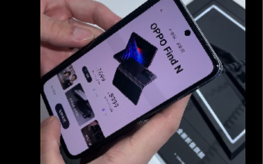 OPPO Find N 对比三星华为小米折叠屏手机上手体验