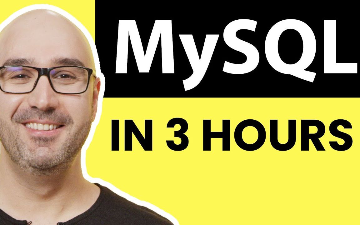 终于找到全网围观中文字幕的MySQl教程了,mosh大神带你3小时掌握...