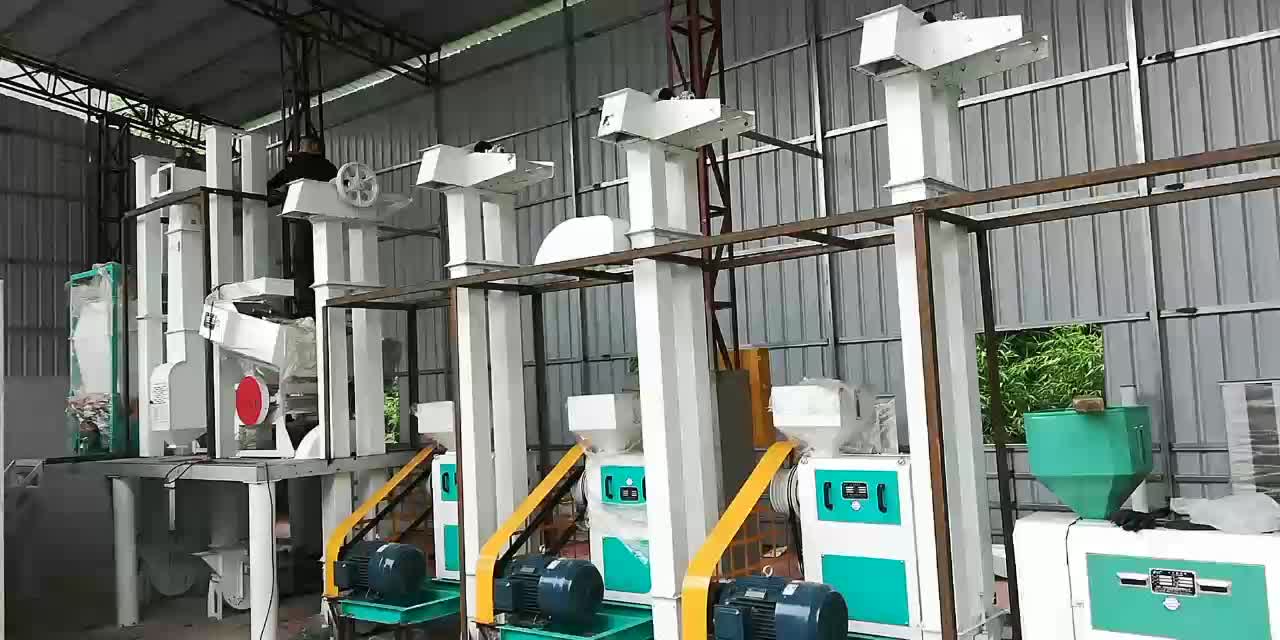 最美大米加工成套设备,成套稻谷加工大米机械厂家推荐中瑞机械