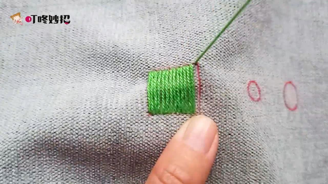 学会这三种针法,衣服破洞,瑕疵,单调全搞定,慢动作分享快收藏