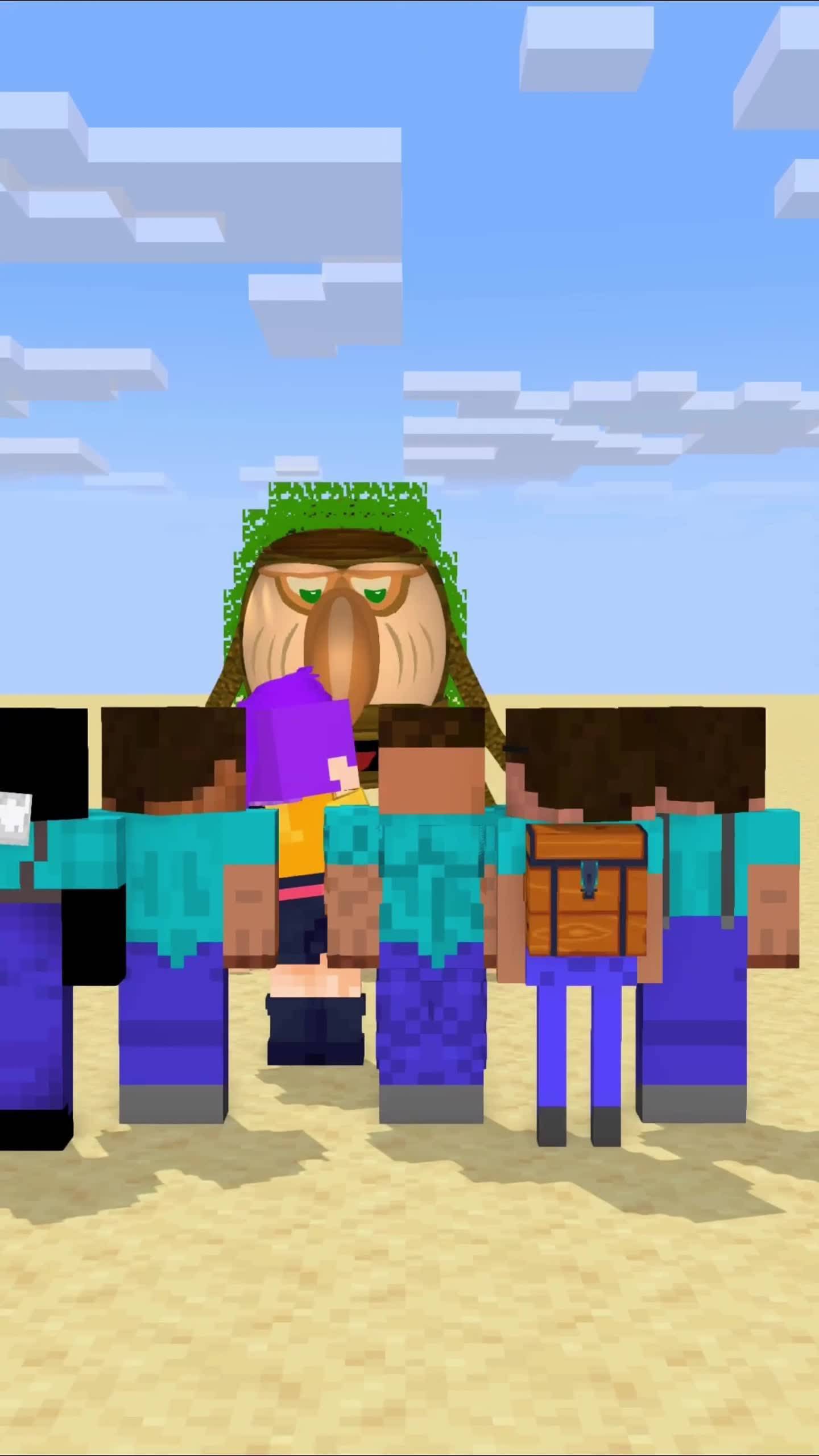 我的世界:你觉得他可爱么?