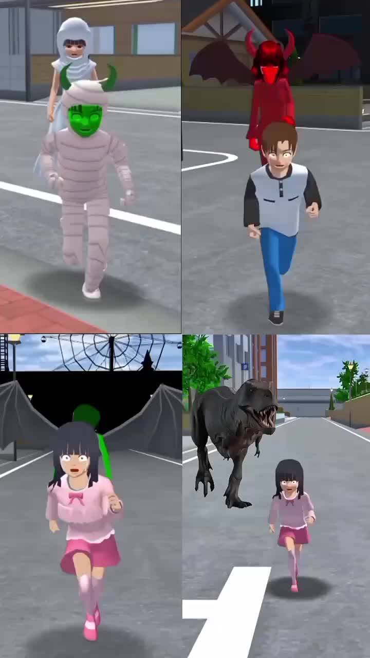 搞笑动画 #游戏 #二次元 #樱花校园模拟器