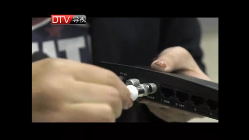 天津广电网络高清4K智能机顶盒安装连接方法