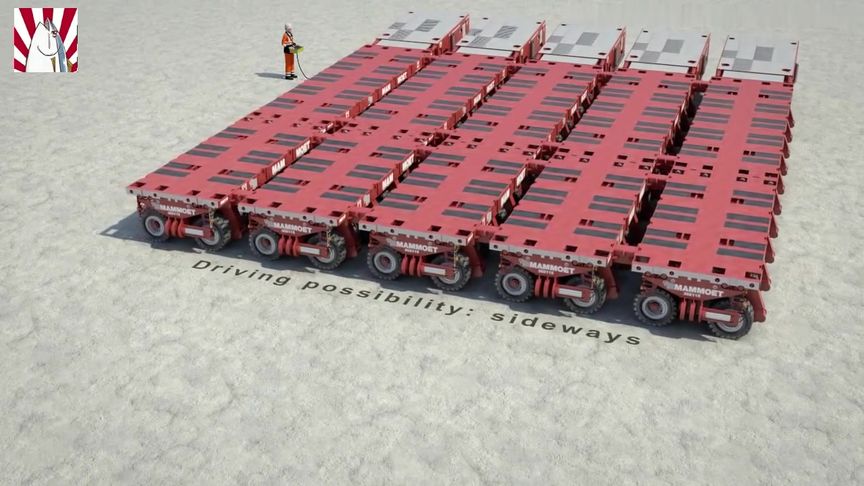 自行式模块化运输车(SPMT)