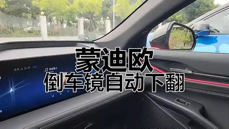 新一代蒙迪欧后视镜下翻功能详解,操作指南