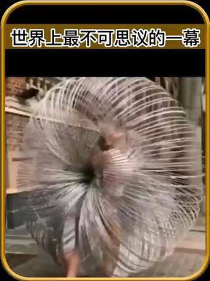 世界上最不可思议的一幕 #探索新奇 #监控下的一幕