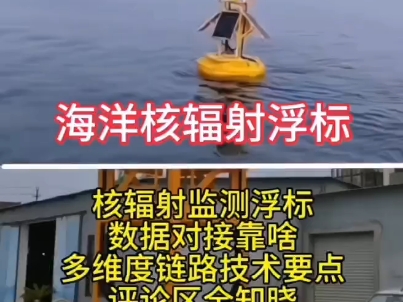 核辐射监测浮标数据对接靠啥?多维度链路技术要点,评论区全知晓!