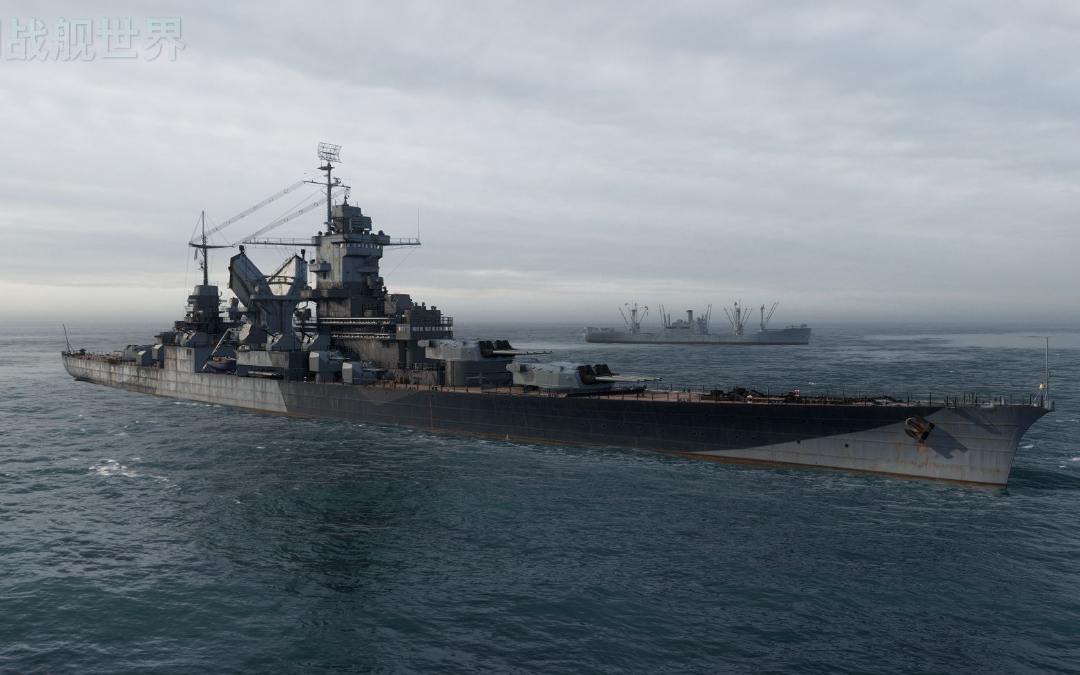 SK战舰世界系列:双马尾孔戴22万伤害翻盘局(内含cqc错误示范,有则改...