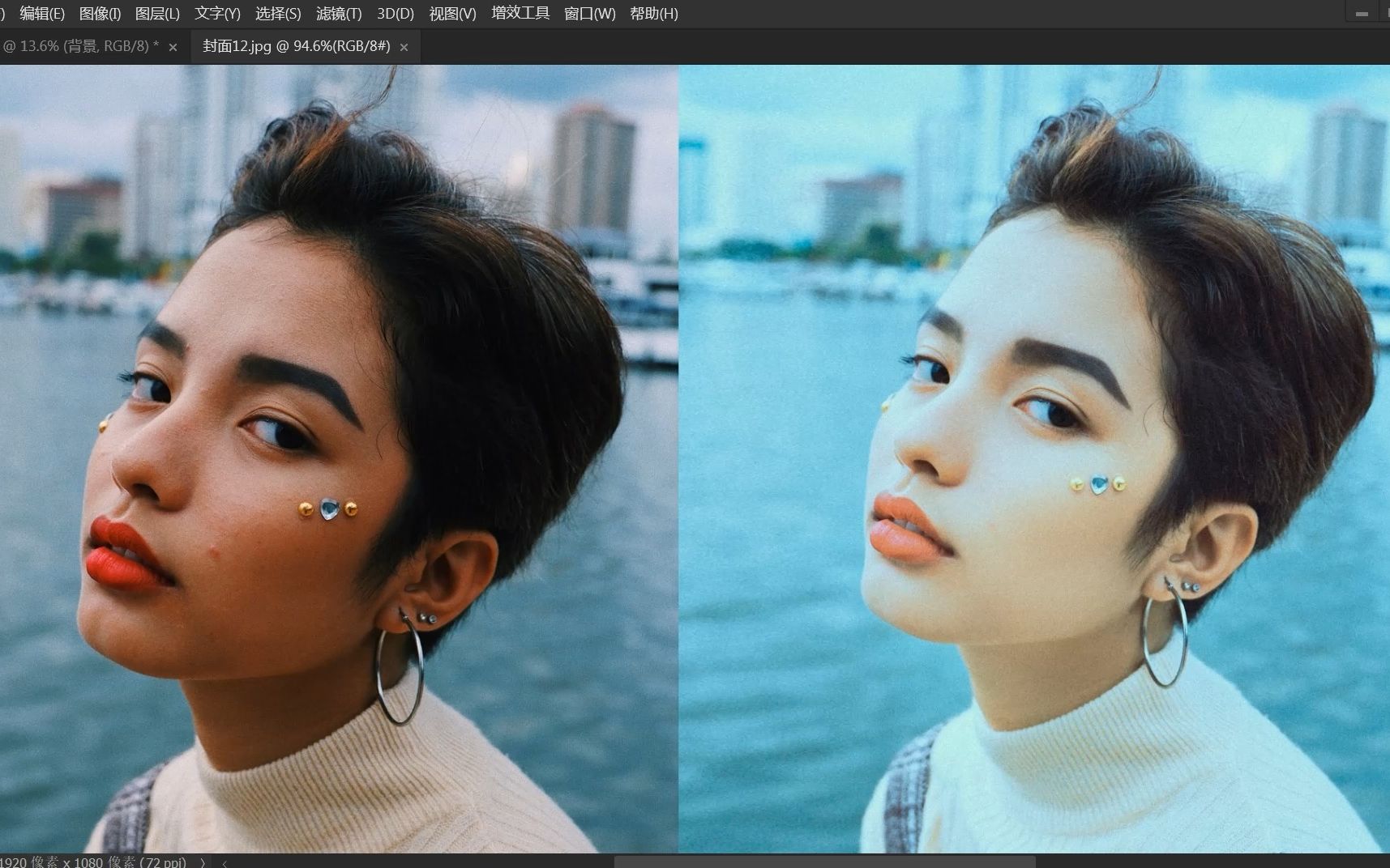 日系胶片色调---理解PS分区的概念-你的调片效率会高很多