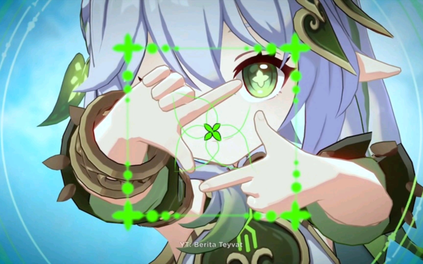 ߘ�可爱的草神超清动作图片合集,可做电脑壁纸哦命座效果天赋大招...