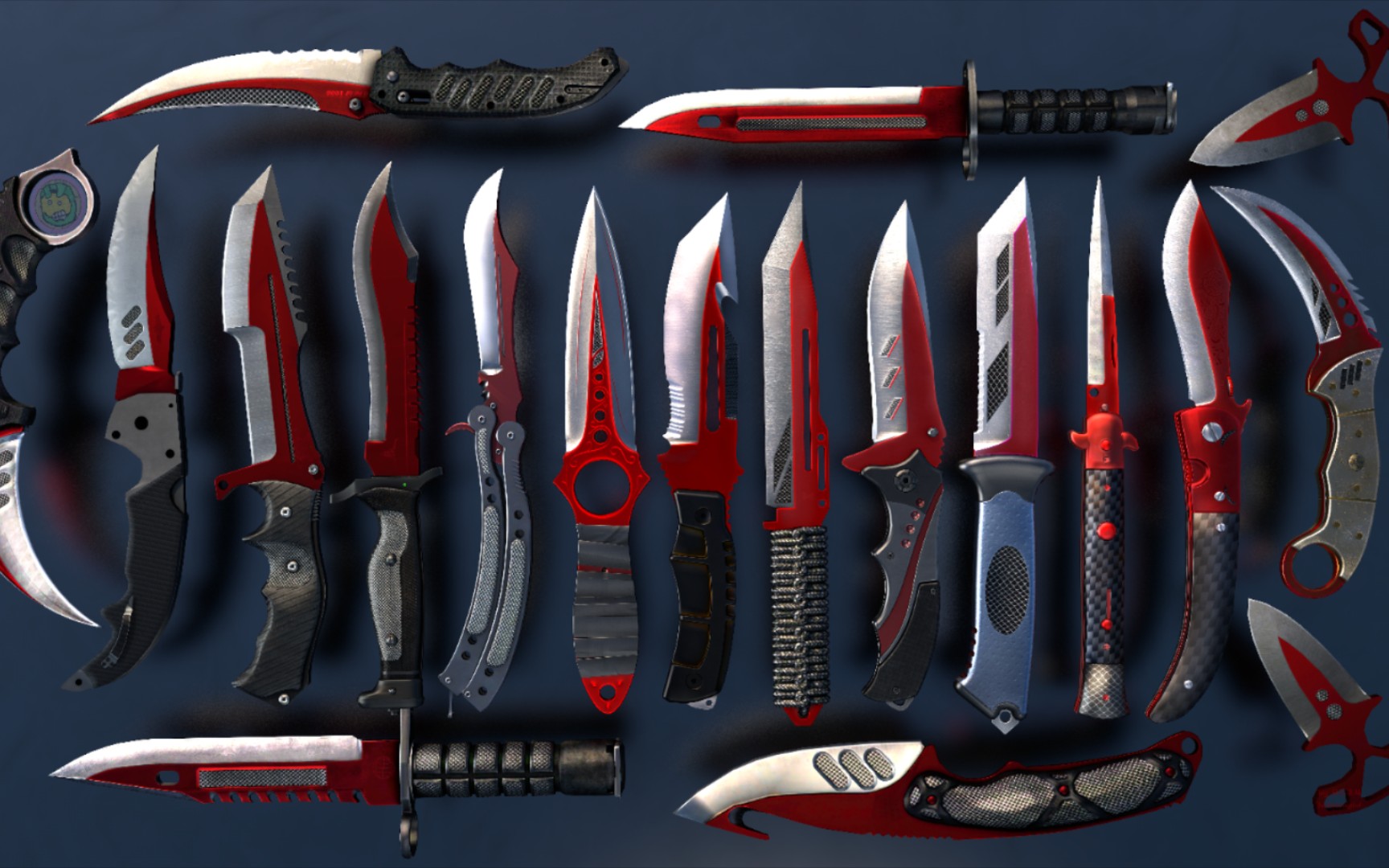【CSGO】骷髅匕首等匕首自动化概览