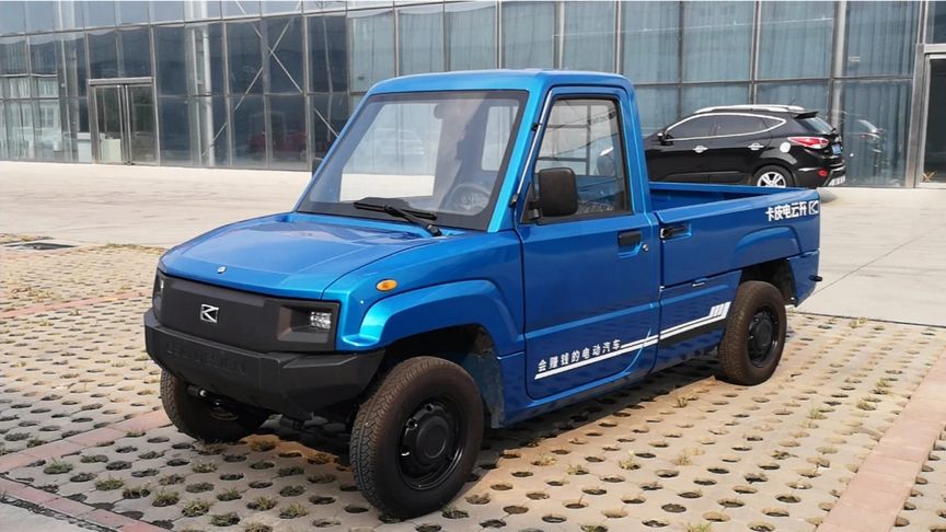 电动四轮货车 拉货小皮卡 家用运输电动货车