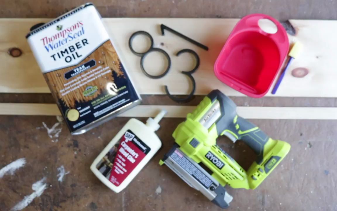 如何DIY制作自家门牌号!国外小姐姐教你制作技巧!