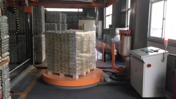 全自动缠绕机 托盘缠绕膜机 胜龙机械