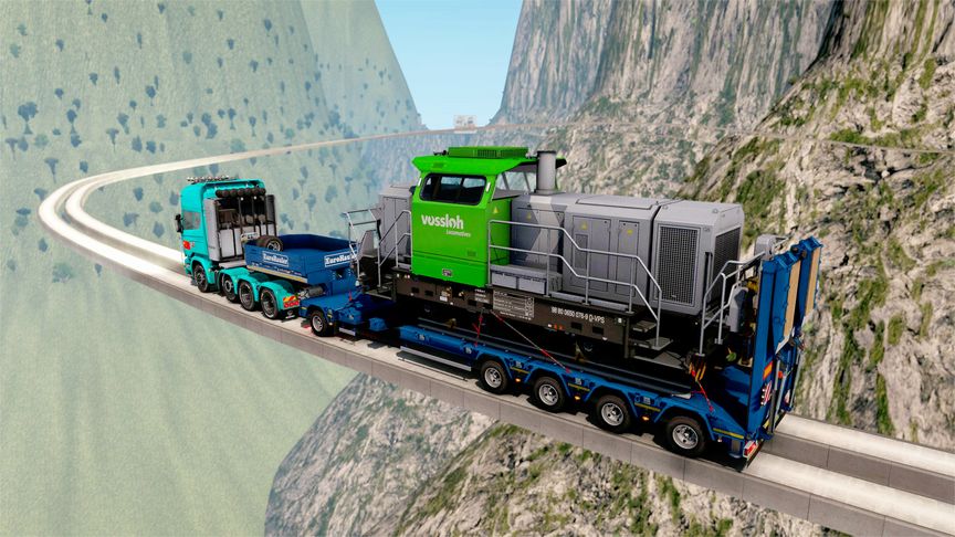 【欧洲卡车模拟2】今天又是各种翻车的1天