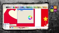 CorelDraw教程CDR设计CDRX6卡片制作