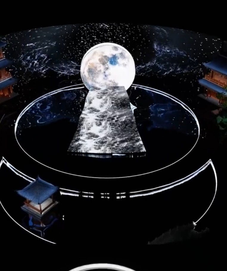 一轮"圆月"贯穿全场,总台中秋晚会舞美官宣!