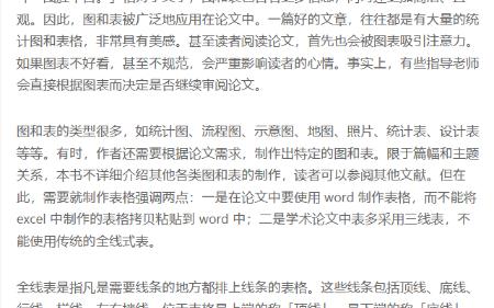 论文格式:图,表格,公式,符号等的使用