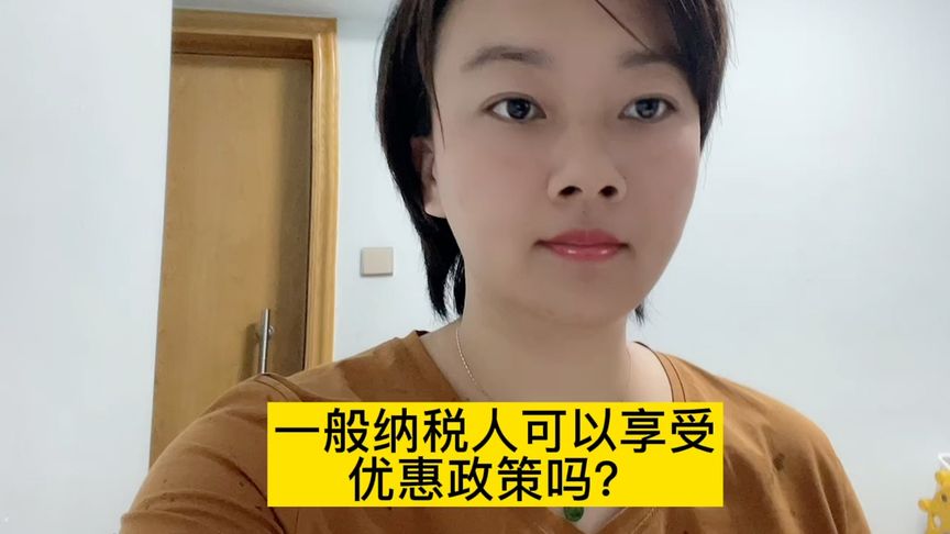 一般纳税人可以享受小型微利企业的优惠政策吗?