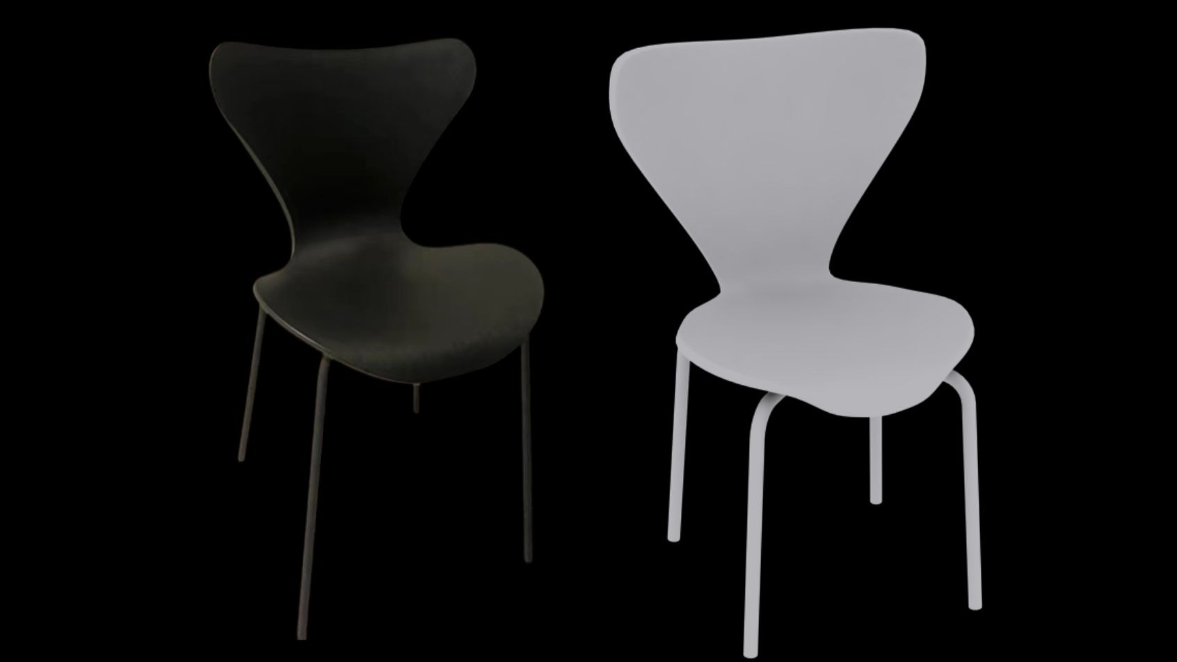 【3dmax场景建模】10分钟教会你做一把椅子,3dmax新手建模案例教程!