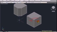 【AutoCAD 3D教学】19 3D倒角与删除面【20151204】