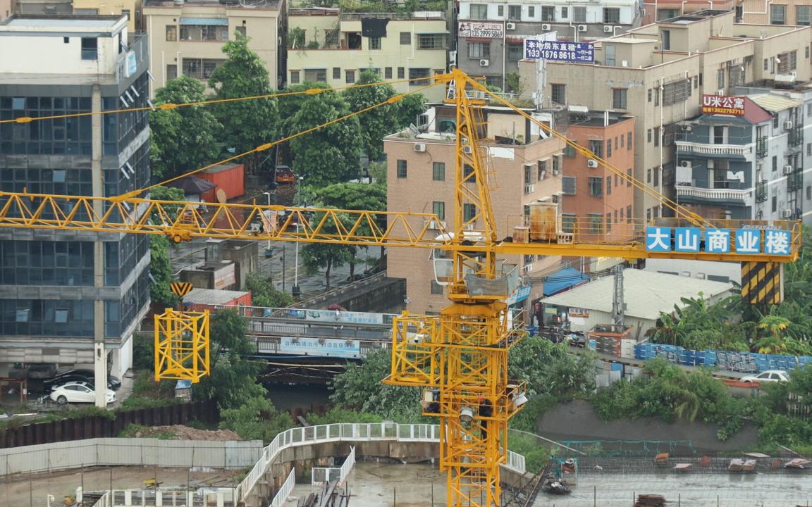 聚龙TC6013塔式起重机顶升