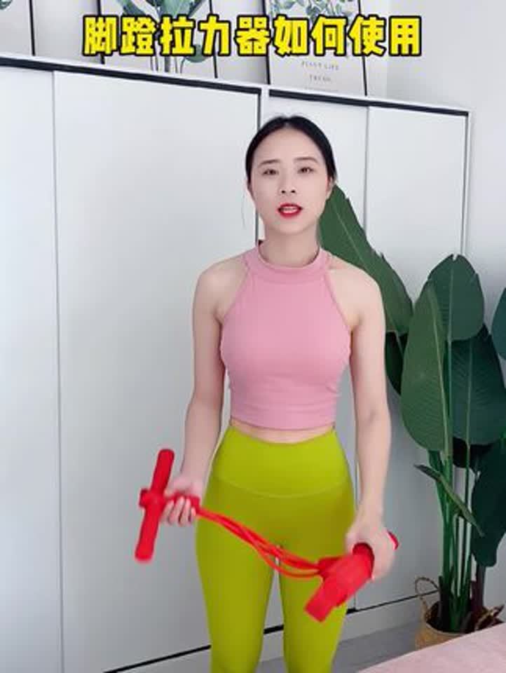 拍了拉力器不会用的 快来练习这套动作吧