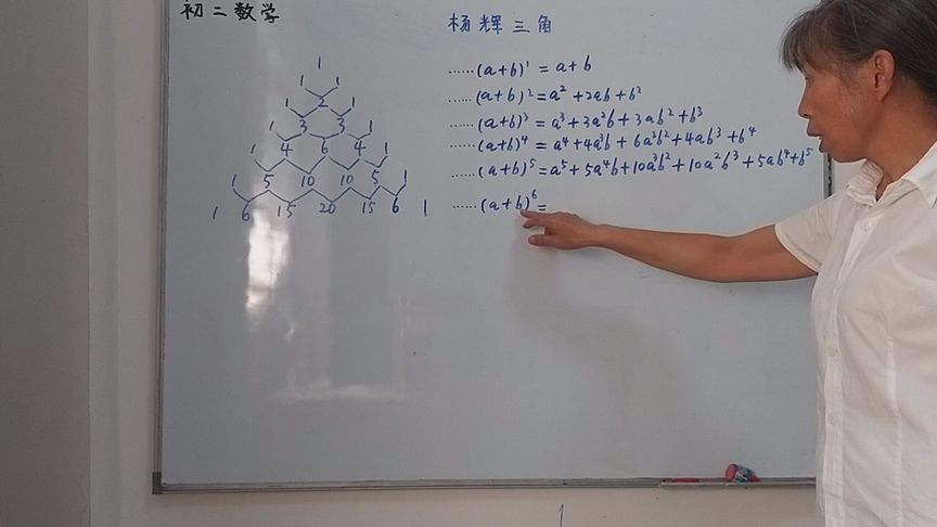 初中数学杨辉三角
